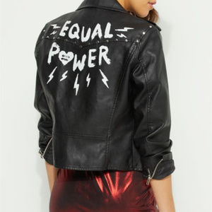 Jackets & Coats | New With Tag Equal Power Moto Jacket | Poshmark